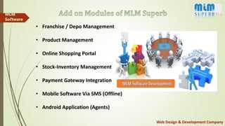 Mlm software development | PPT