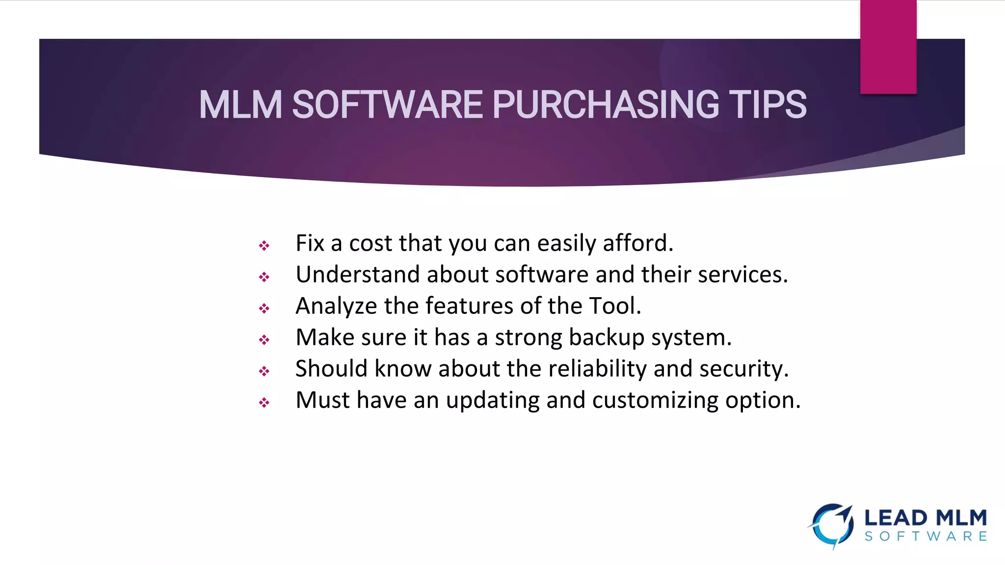 PHP MLM - LEAD MLM SOFTWARE | PPTX