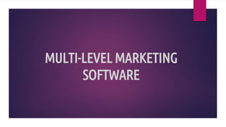 PHP MLM - LEAD MLM SOFTWARE | PPTX