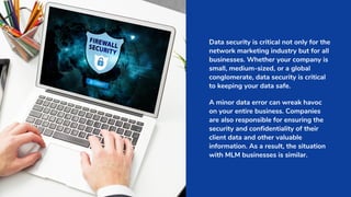 MLM Software Security Features | PPT