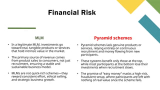 Comparing MLMs and Pyramid Schemes: What You Need to Know | PPTX