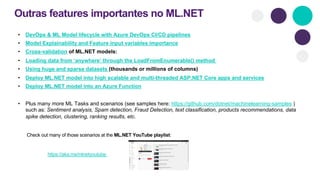 Machine Learning para devs com ML.NET