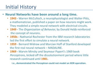 Machine Learning - Neural Networks - Perceptron | PPTX