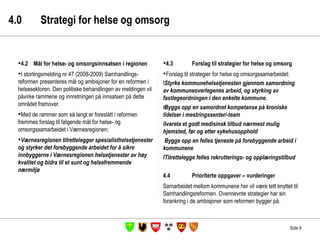 Mål og strategier Værnesregionen | PPT