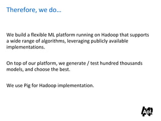 Machine Learning with Hadoop | PPT