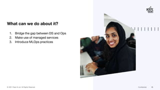 MLOps - Getting Machine Learning Into Production | PPTX