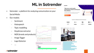 Training and deploying ML models with Google Cloud Platform | PDF