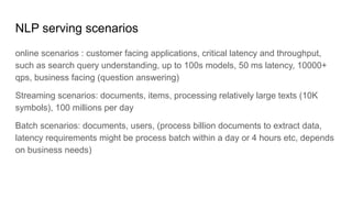 Natural Language Processing at Scale | PPT