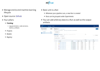 MLOps pipelines using MLFlow - From training to production | PDF