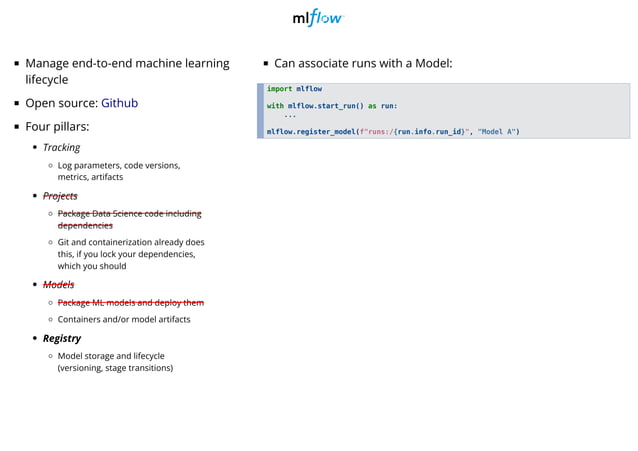 MLOps pipelines using MLFlow - From training to production | PDF | Cloud Computing | Internet