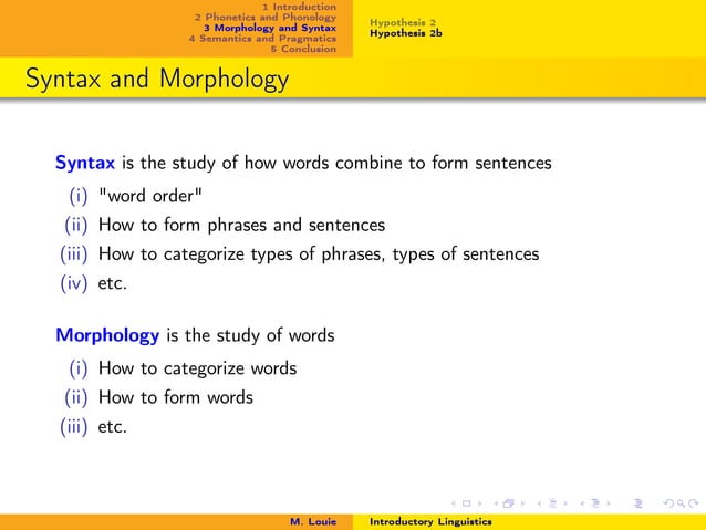 Introduction to Linguistic Subfields | PDF | Science