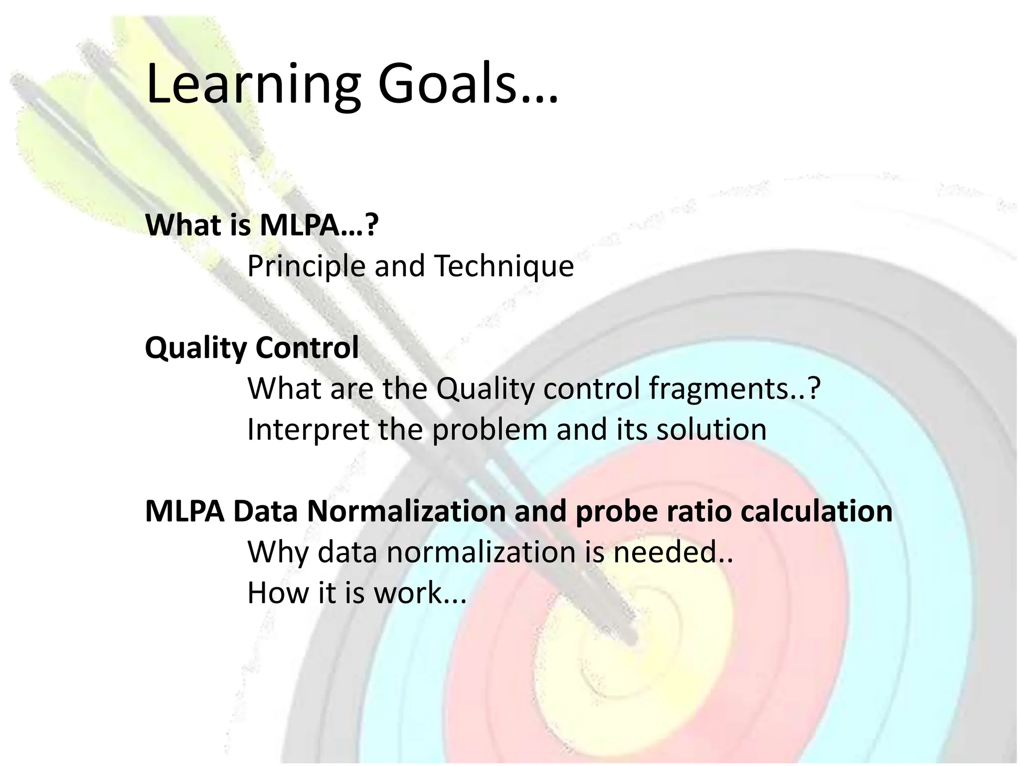 MLPA_Multiple Ligation - dependent probe amplification.pptx