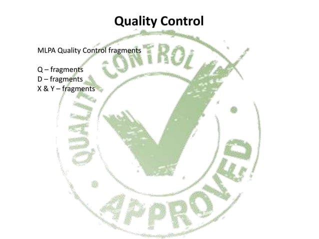 MLPA_Multiple Ligation - dependent probe amplification.pptx | Chemistry ...