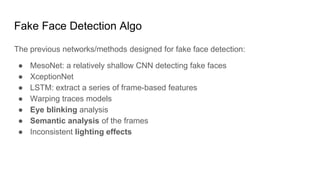 ML Paper Tutorial - Video Face Manipulation Detection Through Ensemble ...