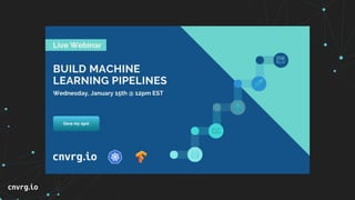 Build machine learning pipelines from research to production | PDF