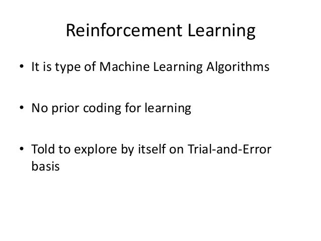 Introduction to Reinforcement Learning in Machine Learning
