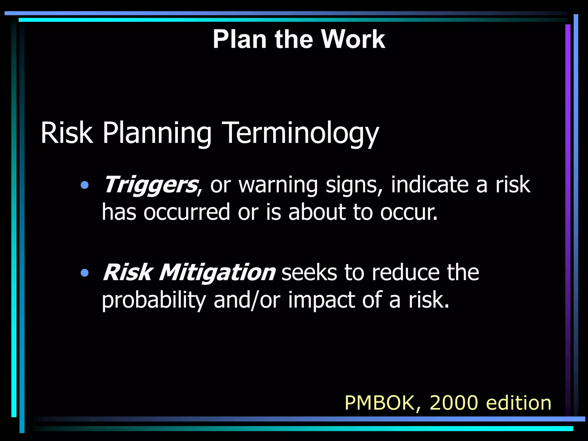 MLP_Plan the Work.ppt