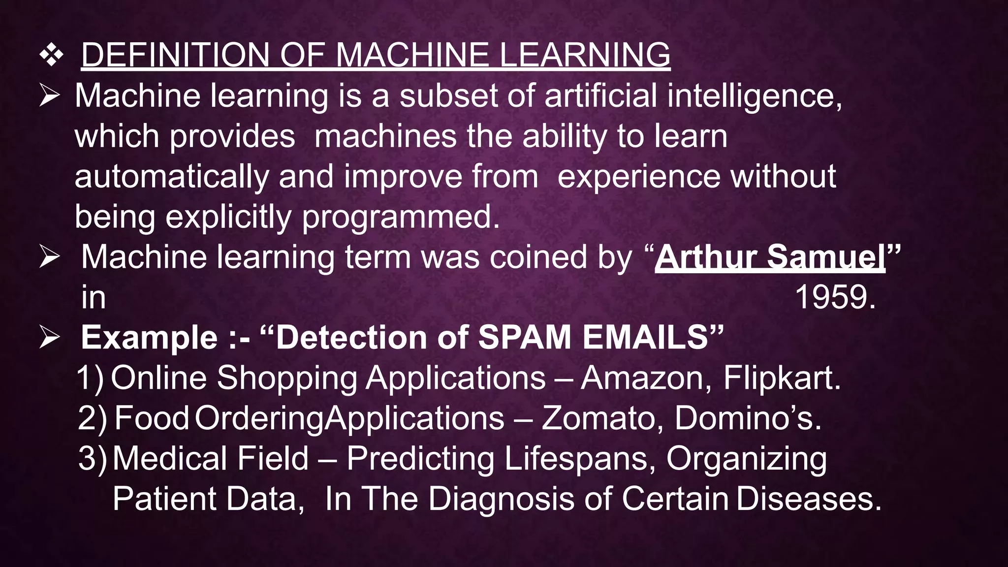 ML PPT-1.pptx | Email | Internet