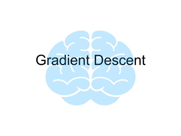 Gradient descent algorithm | PPT