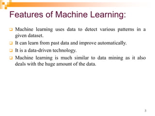introduction to machine learning pdf.ppt