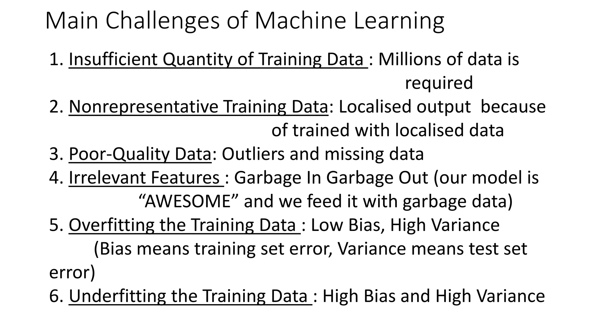 Machine Learning Ppt Unit One Syllabuspptx Ppt 8318
