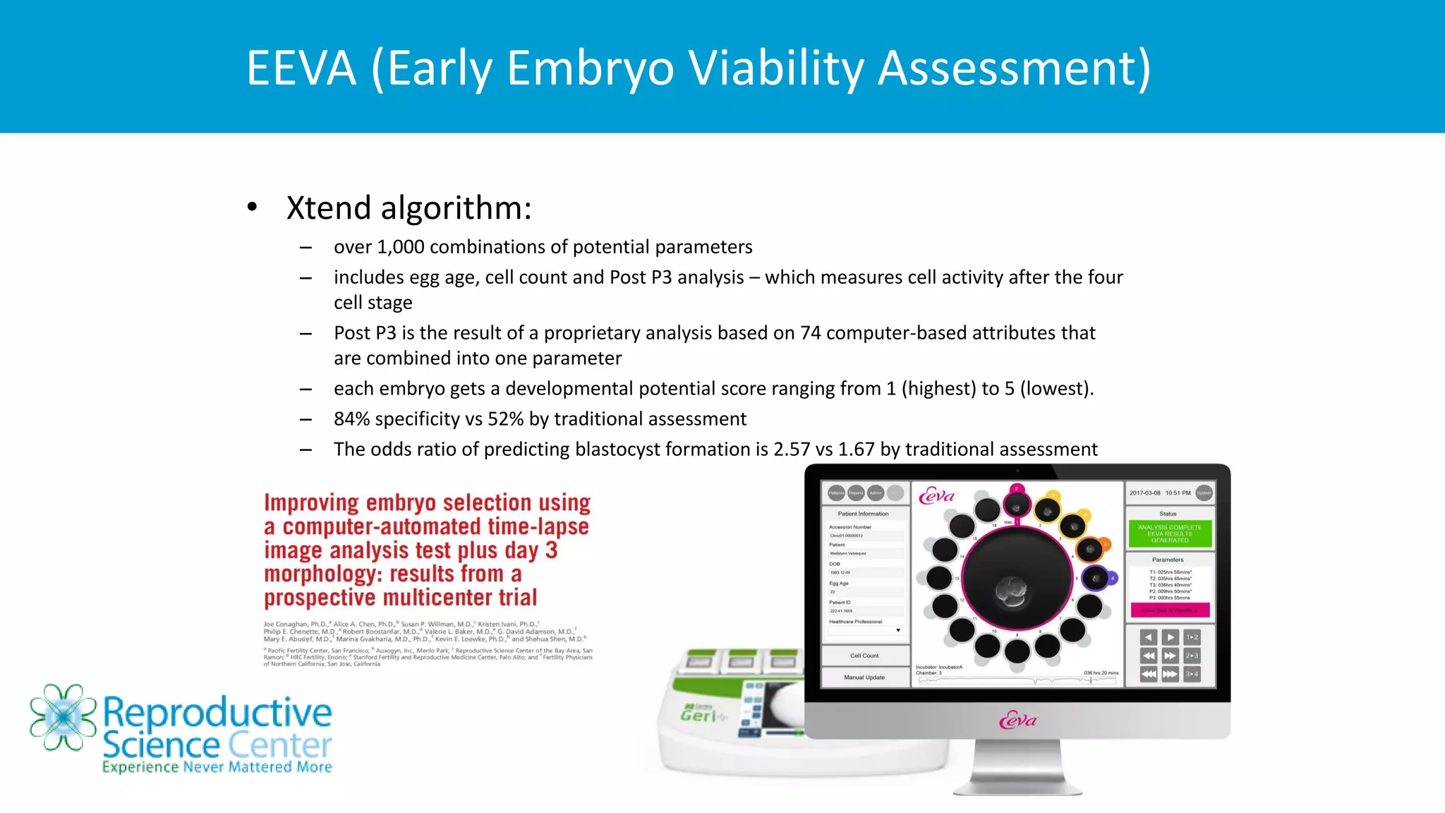 Machine Learning in Reproductive Science: Human Embryo Selection and ...