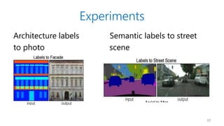 Image-to-Image Translation pix2pix | PPTX