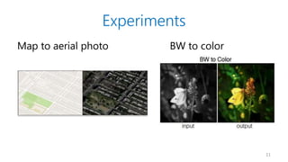Image-to-Image Translation pix2pix | PPTX