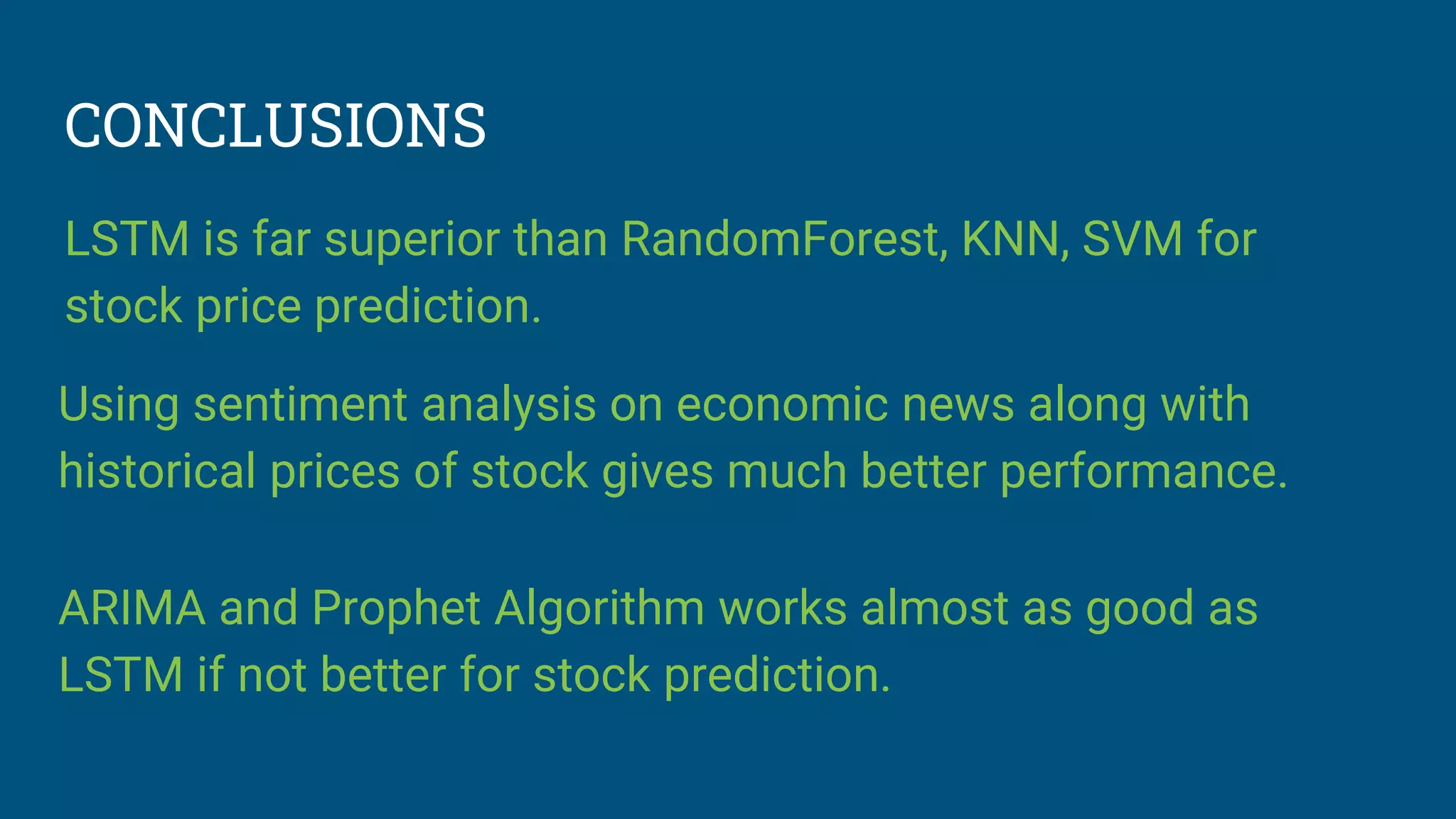 Stock Price Prediction Using Time Series and Sentiment Analysis | PPTX