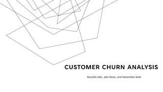 CTR ANALYSIS PREDICTS CHURN WITH ML MODELS | PPT