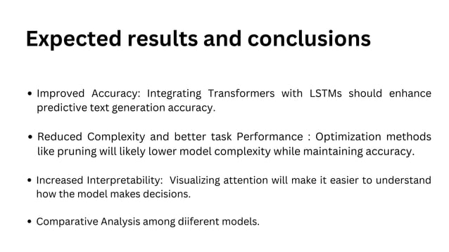 ML Project Presentation - Predictive text input generation | PDF