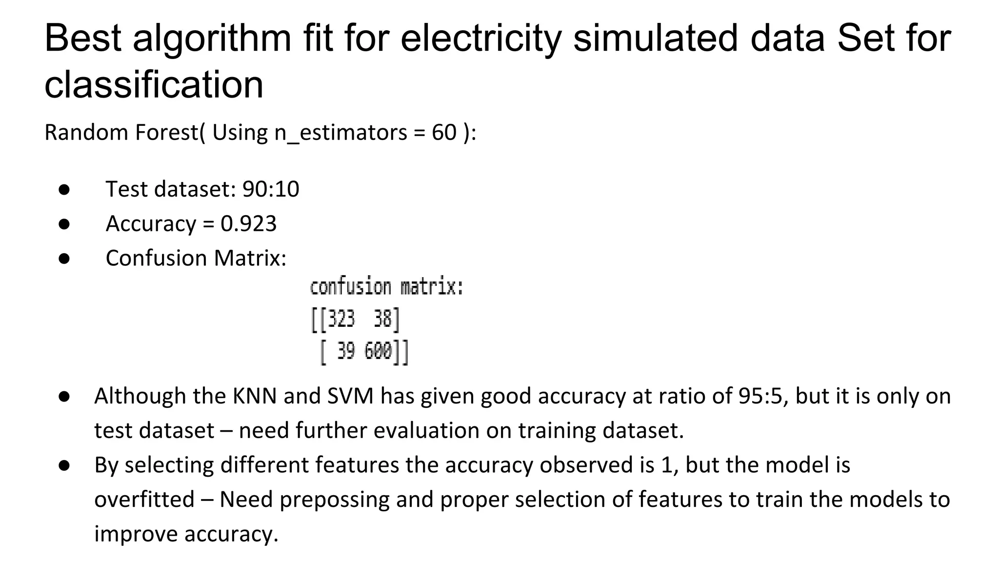 Machine Learning project presentation | PPTX