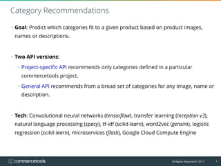Machine Learning Projects @ commercetools | PPT