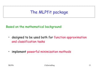 Multi-Layer Perceptrons | PPT