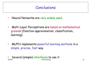 Multi-Layer Perceptrons | PPT