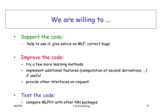 Multi-Layer Perceptrons | PPT