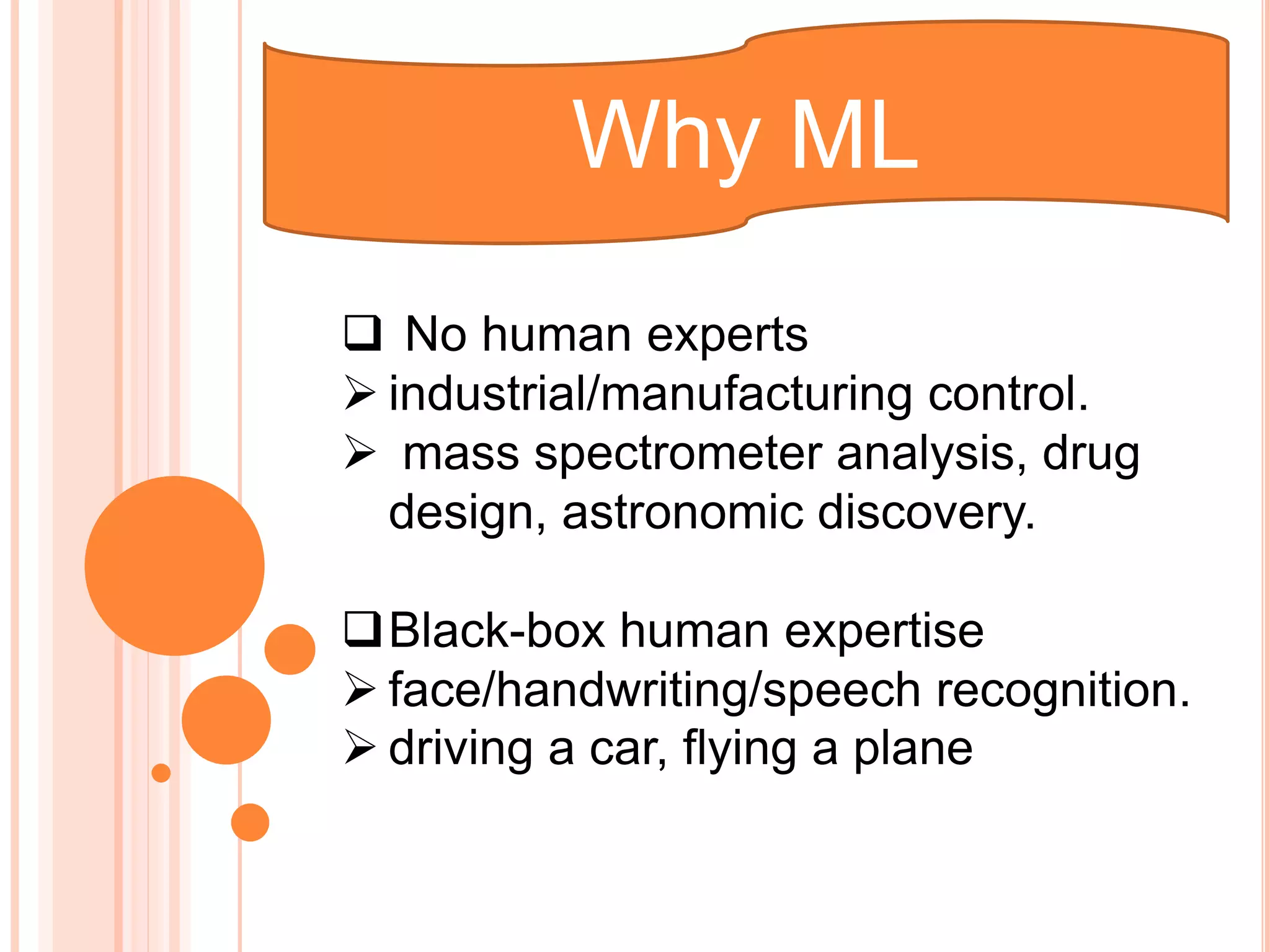 Machine Learning ppt | PPTX