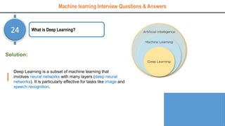 Machine Learning Interview Questions 2024 | ML Interview Questions And Answers 2024 ...