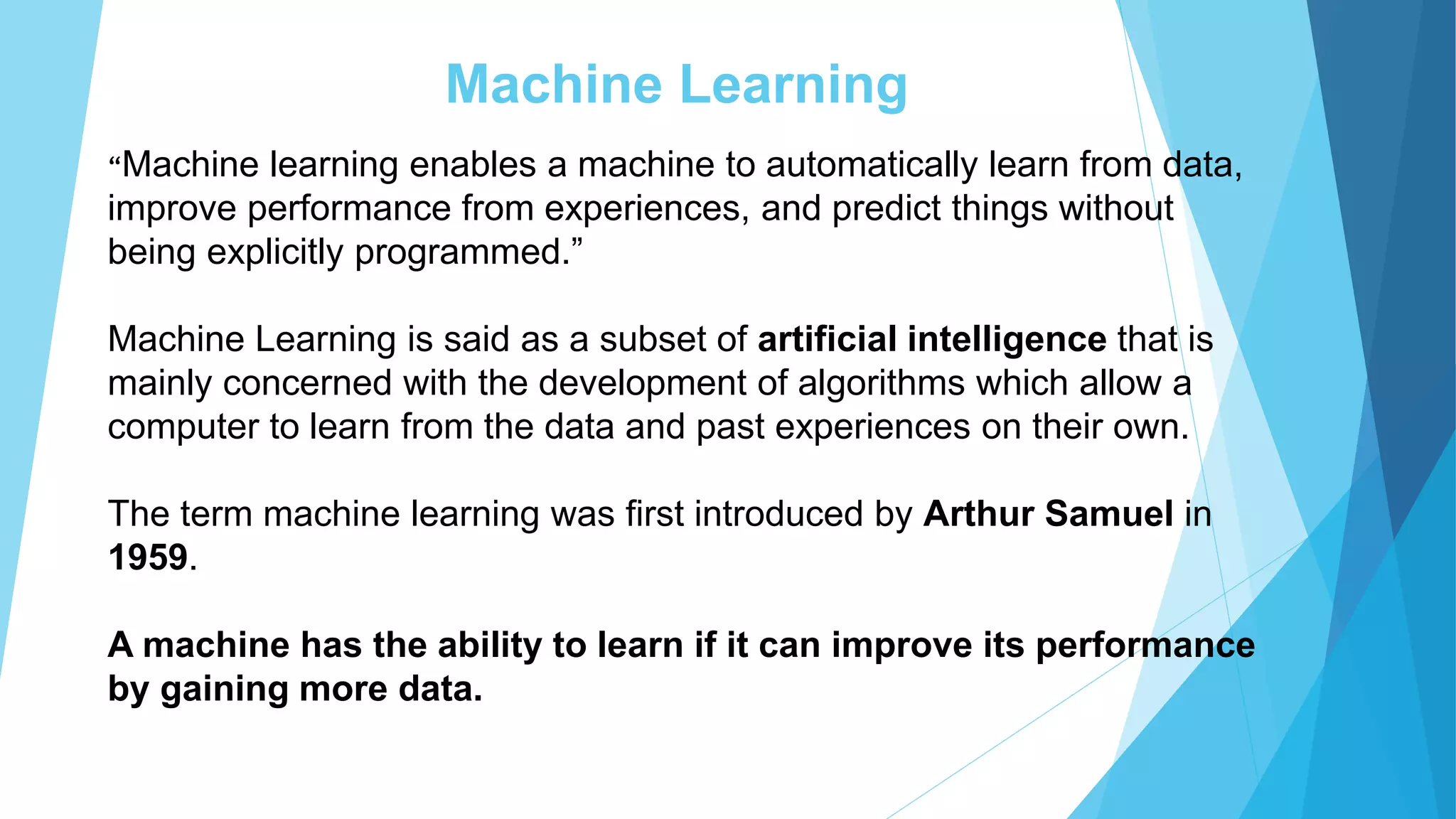 Machine Learning PPT BY RAVINDRA SINGH KUSHWAHA B.TECH(IT) CHAUDHARY ...
