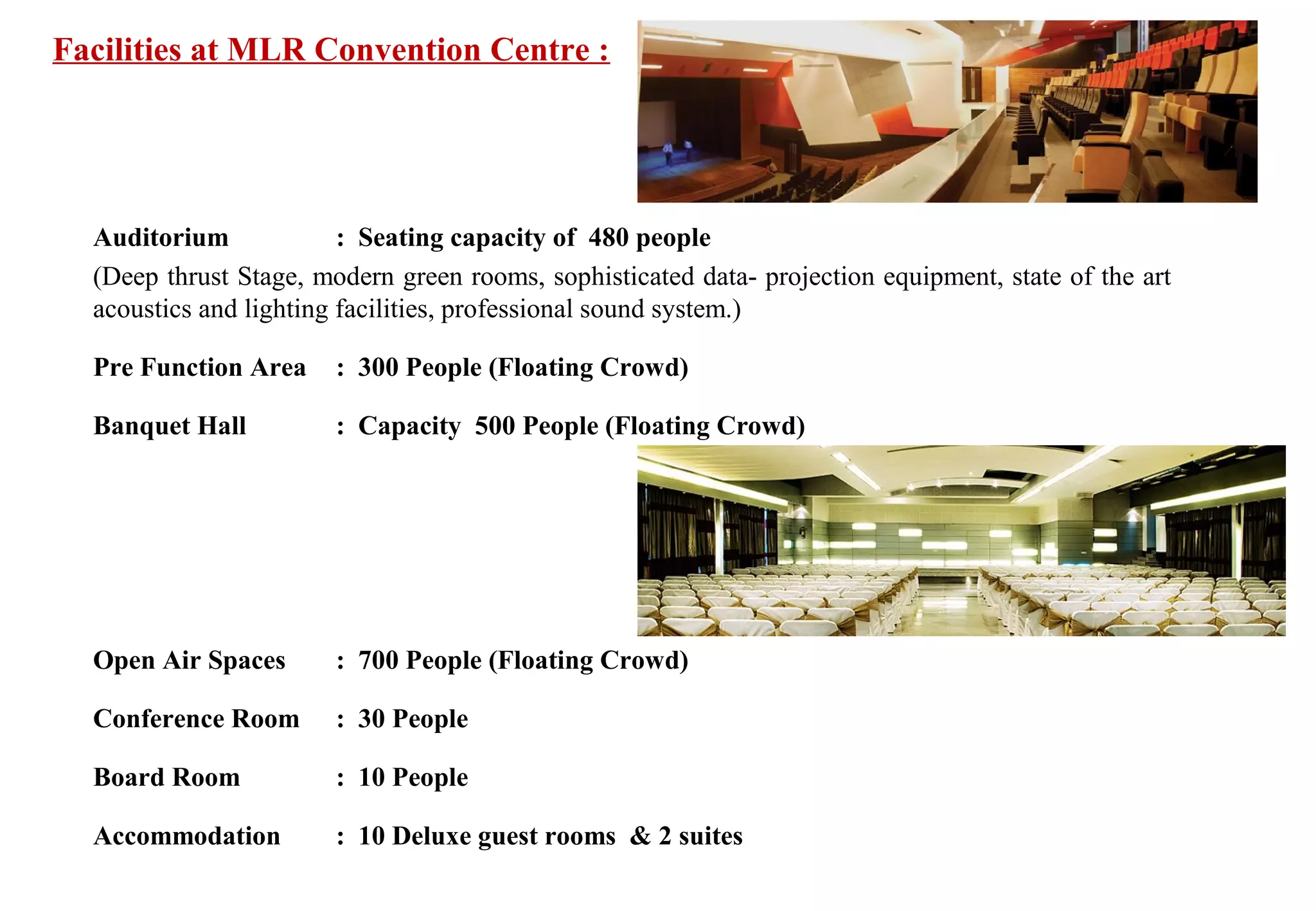 Mlr convention centre, bangloor. | PPT
