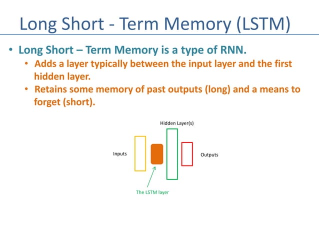 Machine Learning - Introduction to Recurrent Neural Networks | PPTX