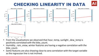 MLR PPT.pdf seoul bike sharing demand prediction | PDF