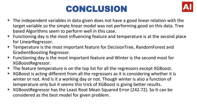 MLR PPT.pdf seoul bike sharing demand prediction | PDF