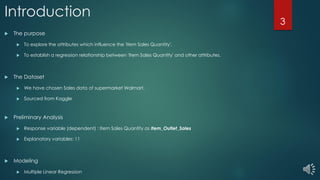 MLR Walmart Dataset | PDF