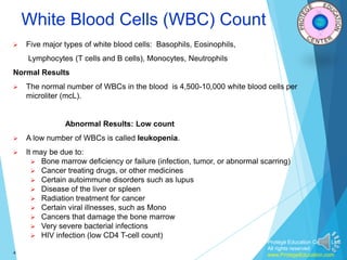 Hematology Part 2 - White blood cells | PPTX