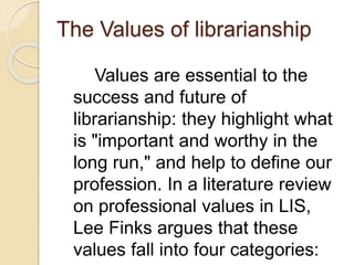 Foundations of Library and Information Science | PPTX