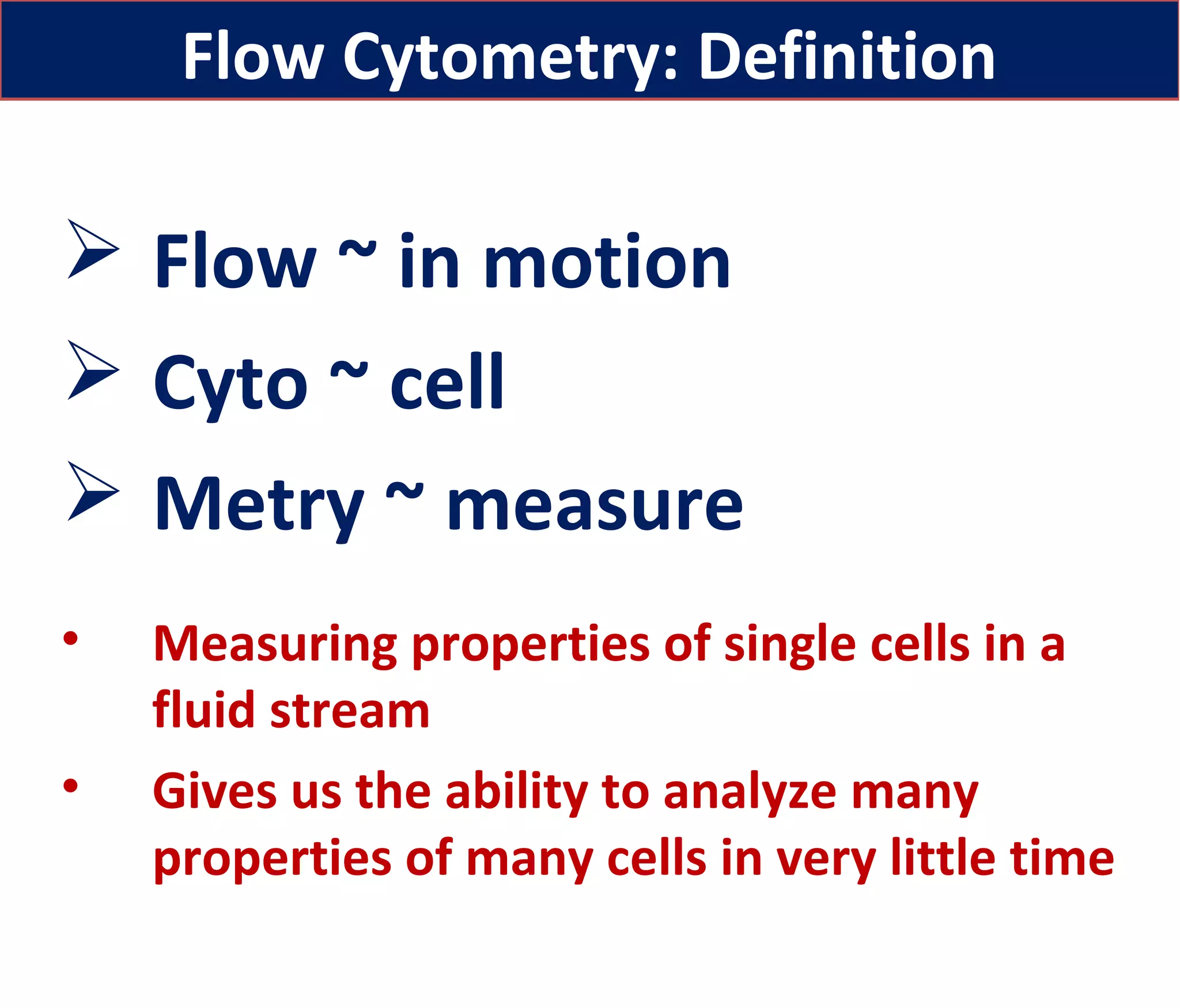 Basics of Flow cytometry by Prof. Mohamed Labib Salem | PPT
