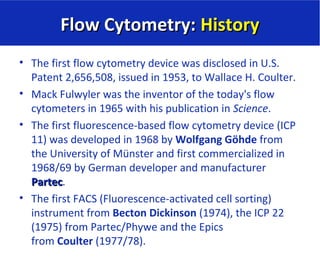 Basics of Flow cytometry by Prof. Mohamed Labib Salem | PPT