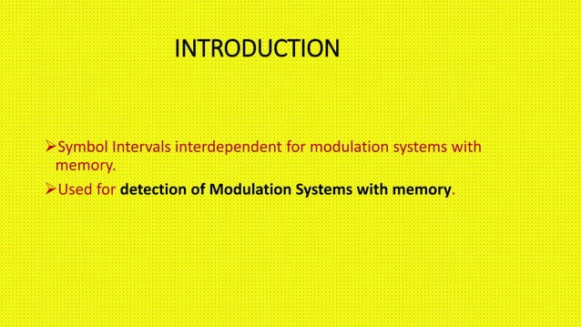 Maximum Likelihood Sequence Detection Algorithm Ppt Free Download 