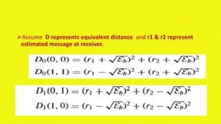 MAXIMUM LIKELIHOOD SEQUENCE DETECTION ALGORITHM | PPTX